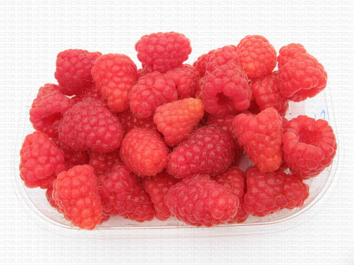 Barquette framboise, hétérogénéité de coloration - Phototheque du Ctifl